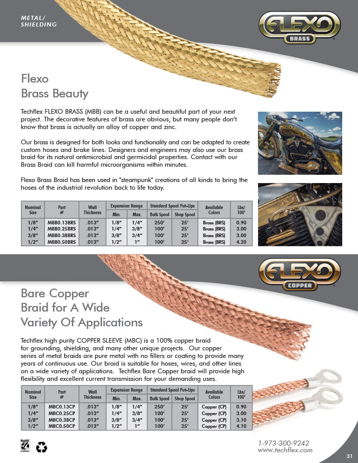 Copper Braid | Techflex.com